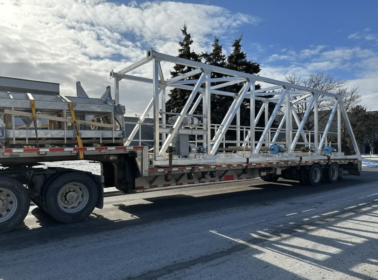 115-foot Travelling Bridge - Toronto, ON. - D & R Custom Steel